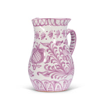 Medium pitcher with hand painted designs – Pomelo Casa